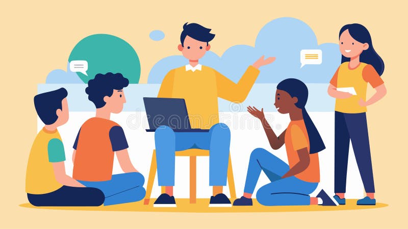 A Group of Teens Learning about the Importance of Selfconfidence and ...