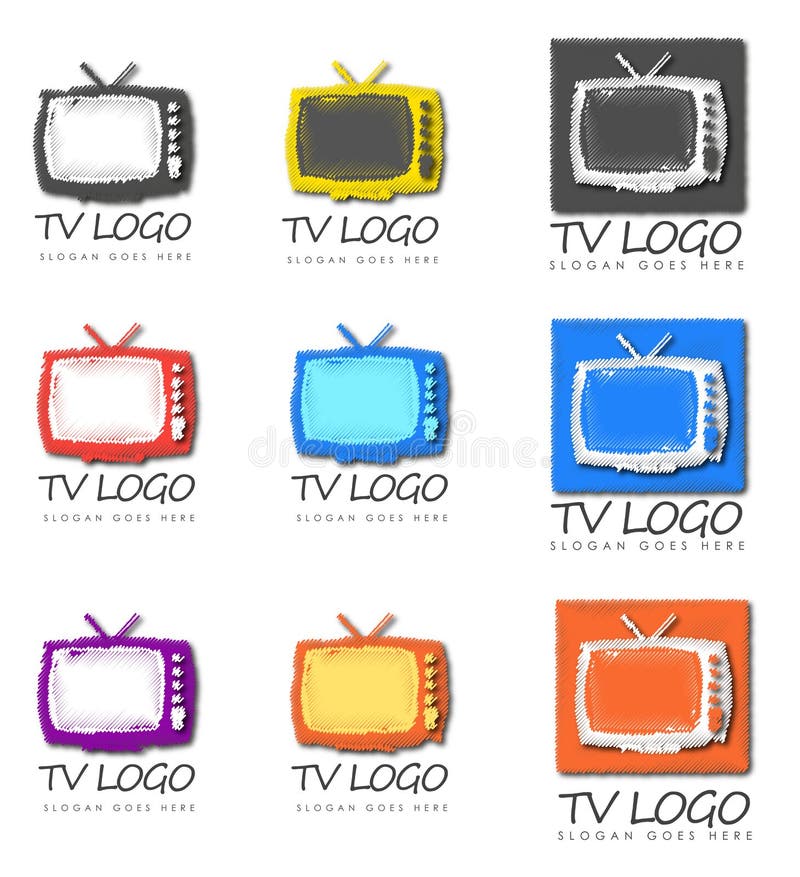 Tv Company Logos Stock Illustrations – 445 Tv Company Logos Stock ...