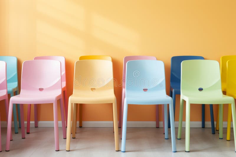 Group Therapy Session Setup with Empty Chairs in a Psychologist S ...