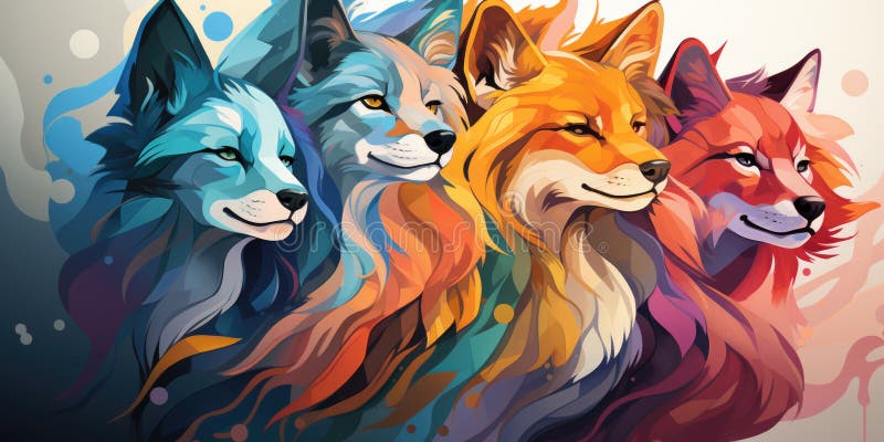 A Group of Three Different Colored Animals, Feminist Resistance ...