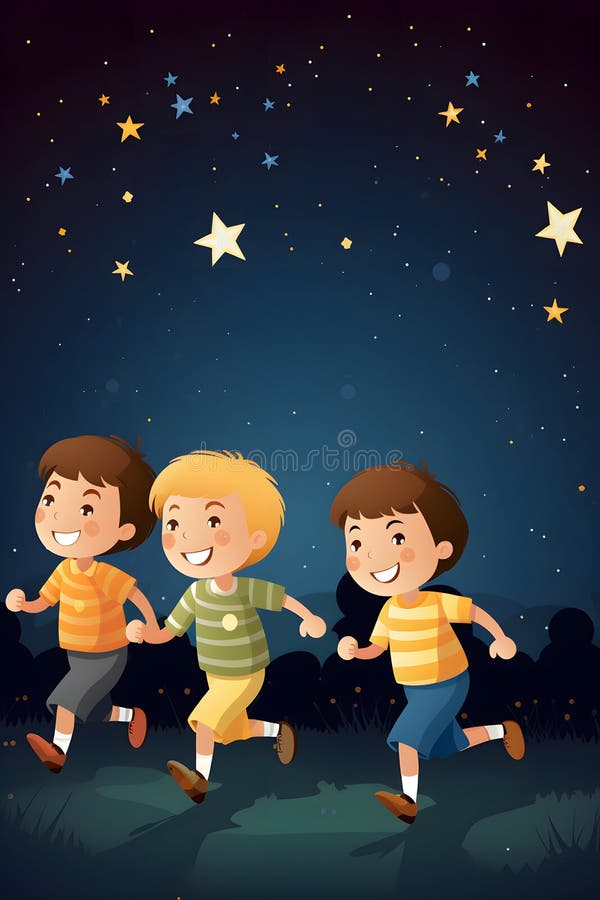 Day Night Kids Activity Stock Illustrations – 266 Day Night Kids ...