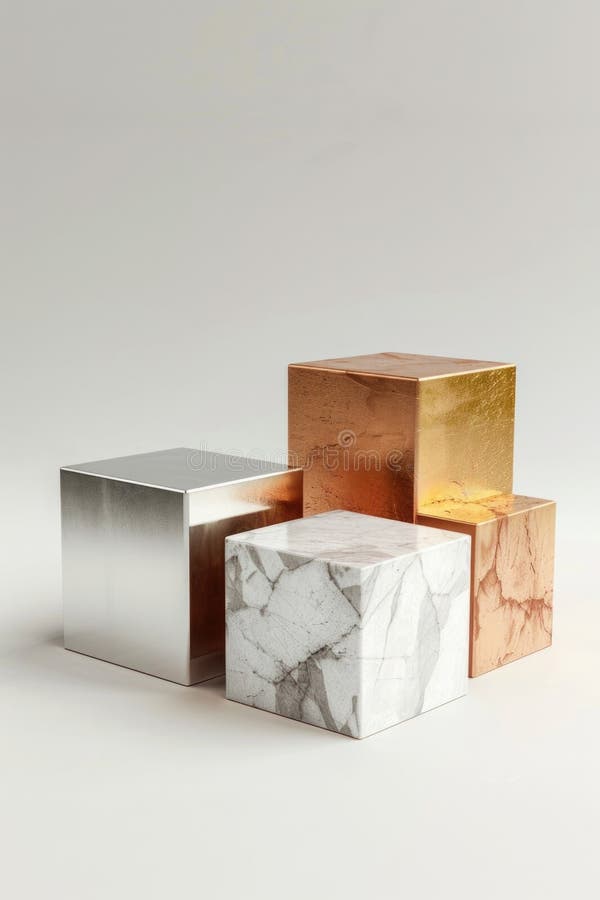 Marble Cube Stacking stock photo. Image of architecture - 376048250