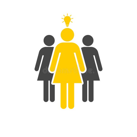 Group of three women icon stock vector. Illustration of diversity ...