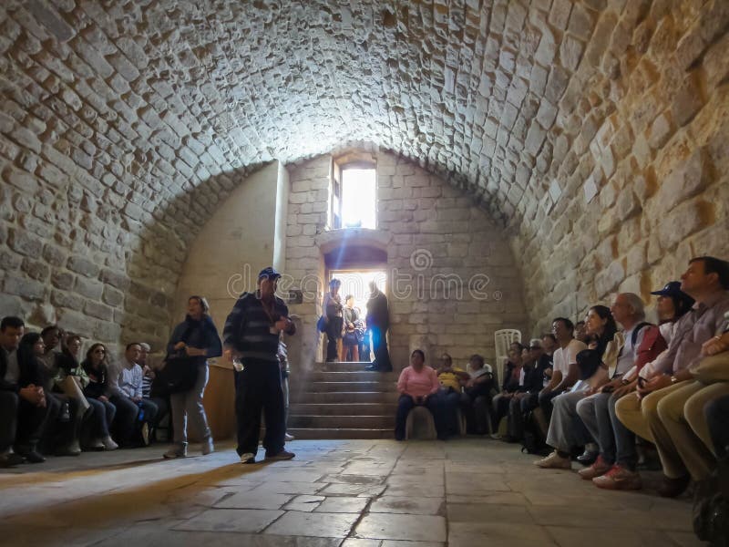 Tourists Inside a Old Synagogue in Israel Editorial Photo - Image of ...