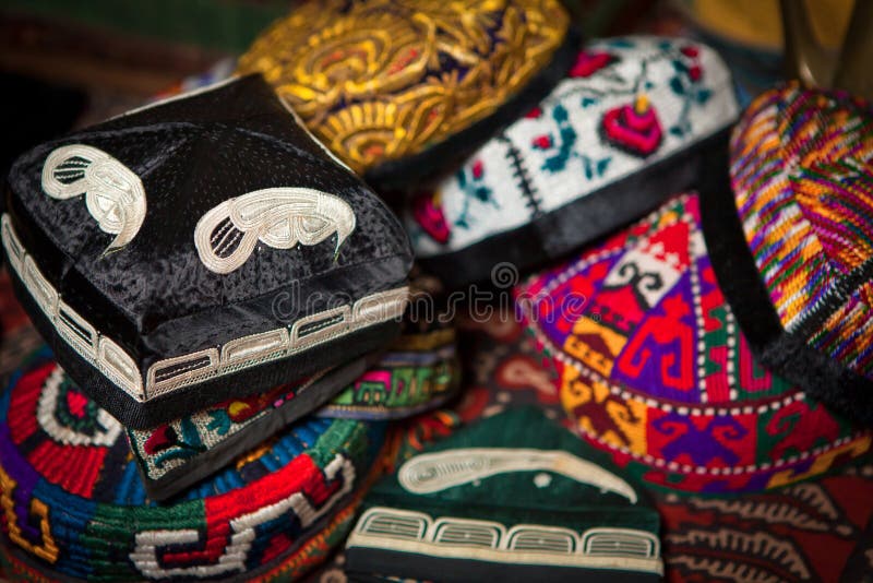 Group of Traditional Islamic Hats Stock Photo - Image of isolated ...