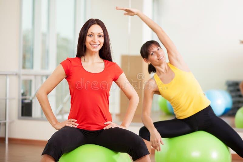 Group Training in a Fitness Center Stock Image - Image of activity ...