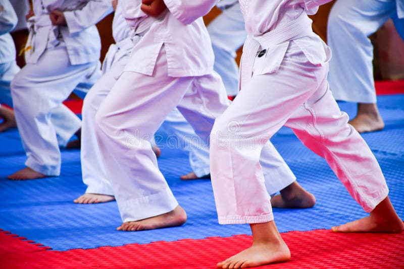 Karate training stock photo. Image of jujitsu, hand - 117110858