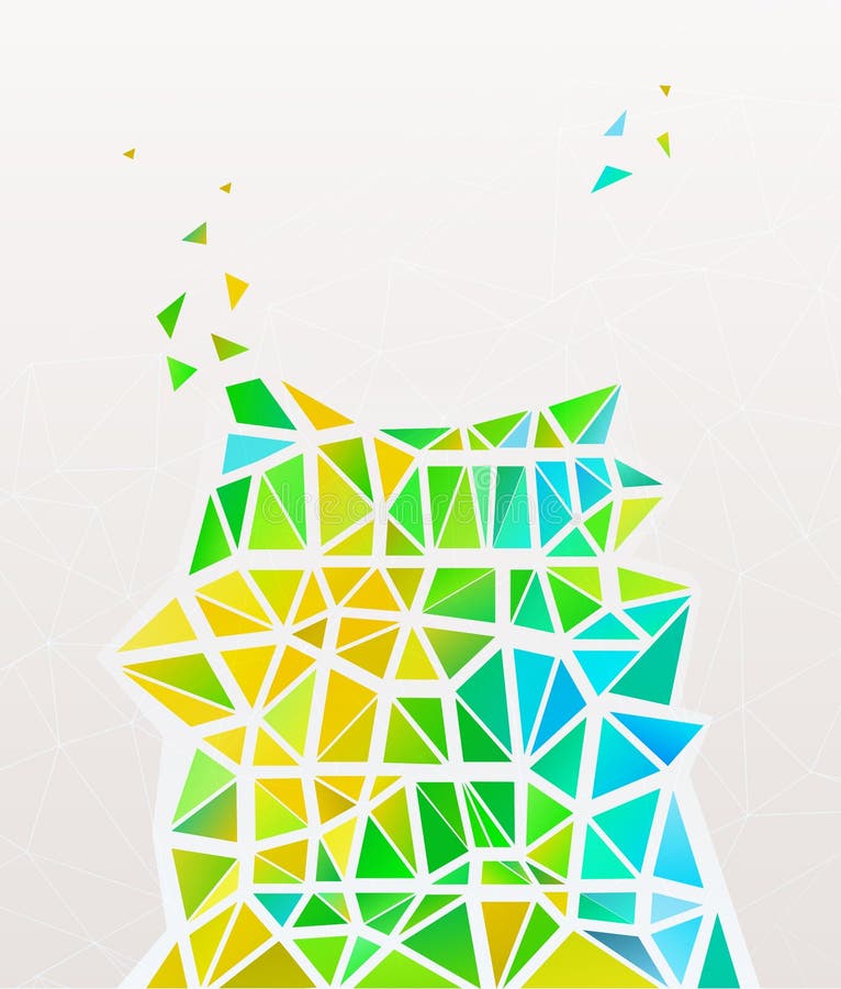 Group of triangles stock illustration. Illustration of style - 49823175