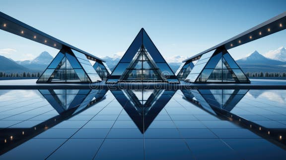 Triangular Shaped Building Stock Illustrations – 87 Triangular Shaped ...