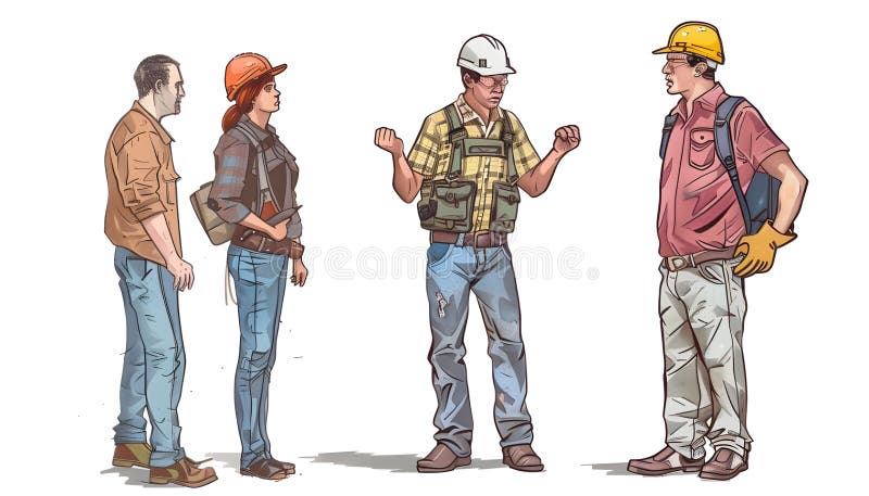 Cartoon Unhappy Workers Stock Illustrations – 259 Cartoon Unhappy ...