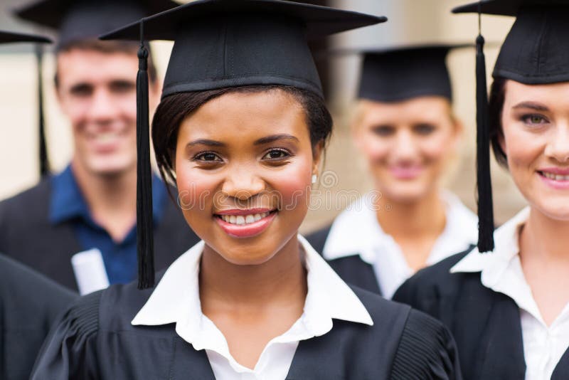 University Graduates Graduation Stock Photo - Image of celebration ...