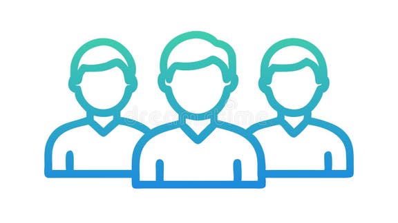 Group of Users Icon for Community and Teamwork, Vector Design ...