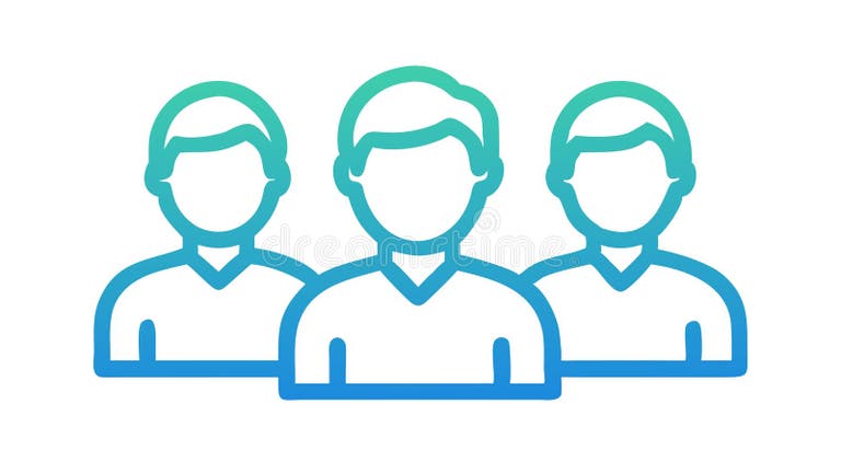 Group of Users Icon for Community and Teamwork, Vector Design ...