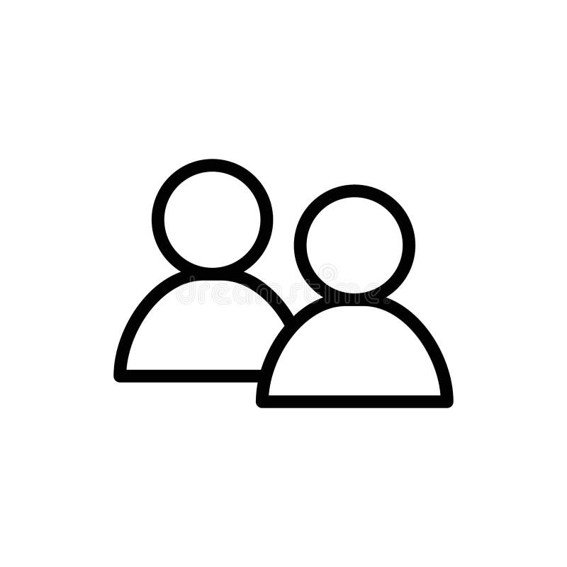 Group Users Icon Ideal for Community and Team Collaboration Stock ...