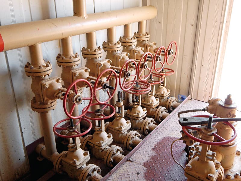 Group of valves. stock image. Image of parts, technology - 81914209