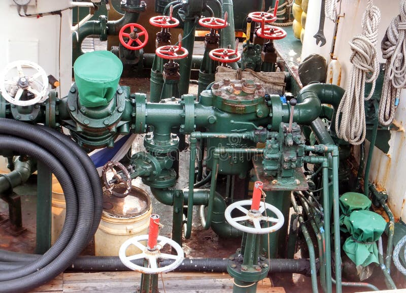 Valves And Pipes In Old Submarine Stock Image - Image of interior, ship ...
