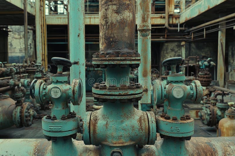 Group of Valves Side by Side Stock Photo - Image of components ...