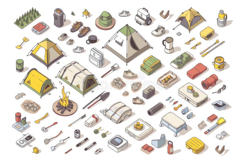 A Group of Various Circular Objects Arranged Together, Great for Use As ...