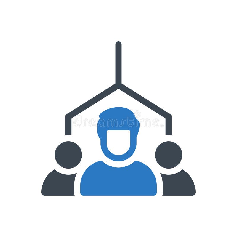 Group Vector Glyph Color Icon Stock Vector - Illustration of forum ...