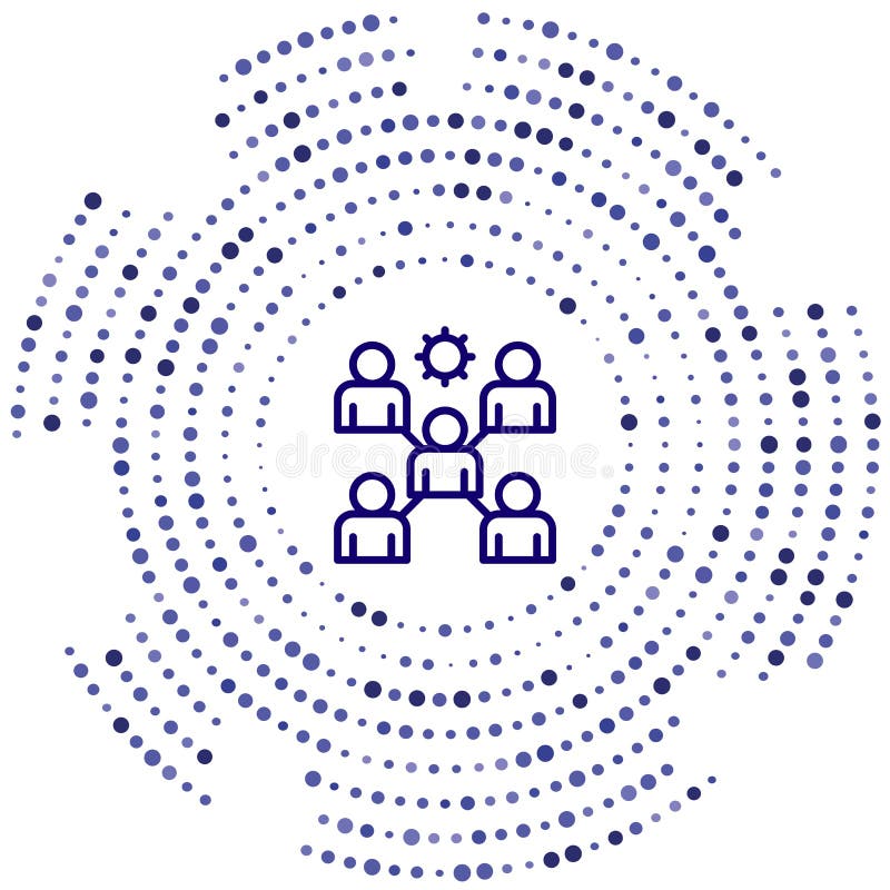 Group Vector Icon. Group Editable Stroke. Group Linear Symbol for Use ...