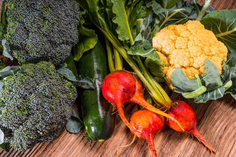 Group of Vegetables from the Garden Stock Photo - Image of color, root ...