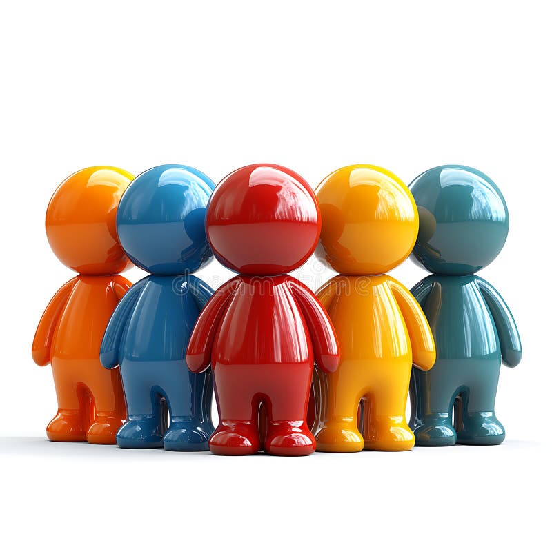 Cartoon People Standing Stock Illustrations – 162,639 Cartoon People ...