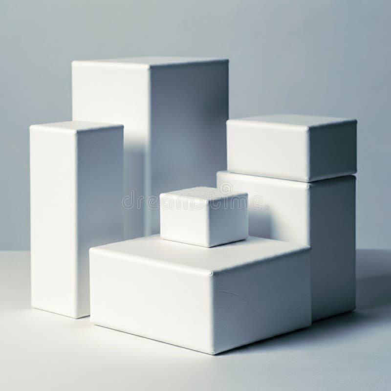 Cubic Rectangular Shapes Stock Illustrations – 280 Cubic Rectangular ...