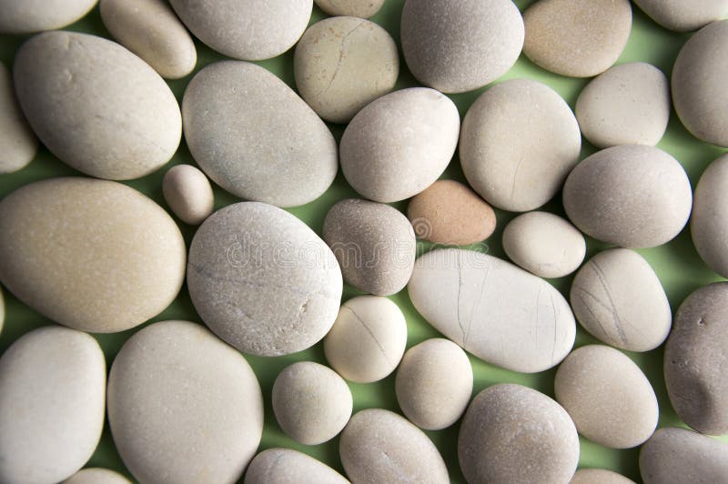 Group of Pebbles in One Layer, Simple Stones Background Stock Photo ...