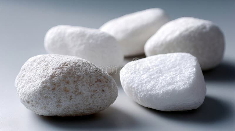 Group White Rocks Sitting Top Table Stock Photos - Free & Royalty-Free ...