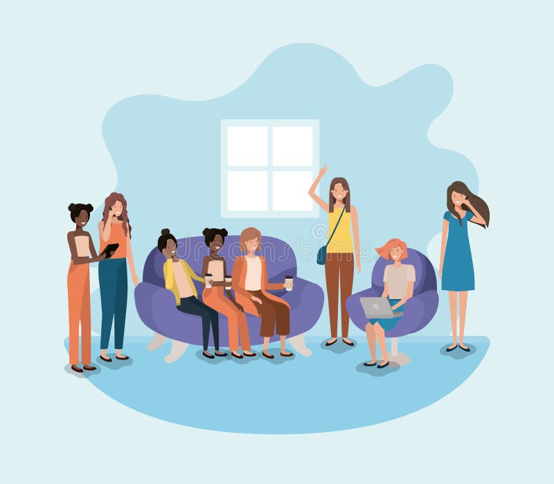 Women Technology Stock Illustrations – 42,382 Women Technology Stock ...