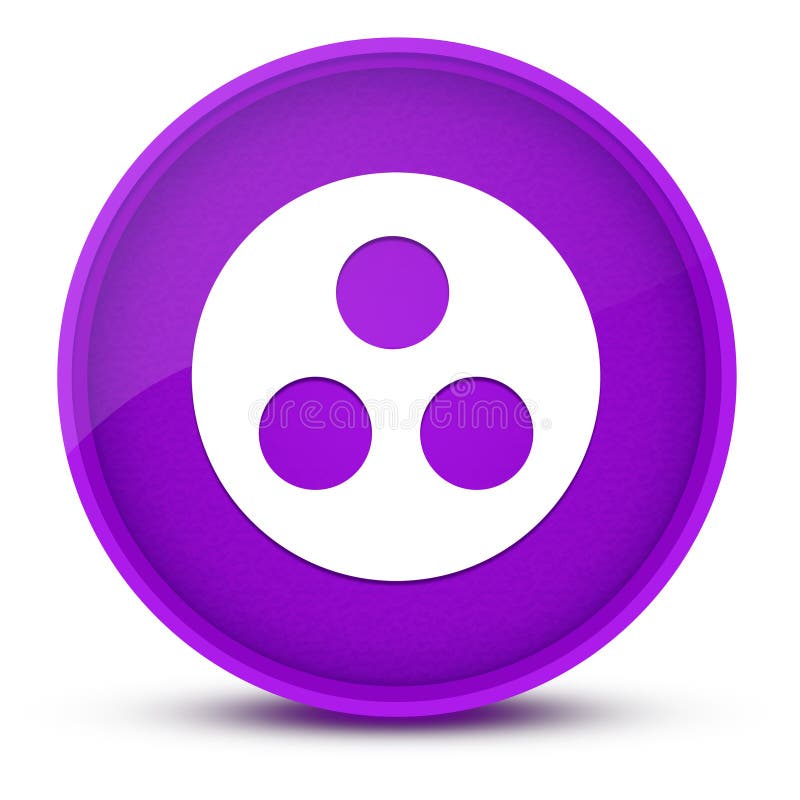 Group Work Luxurious Glossy Purple Round Button Abstract Stock ...