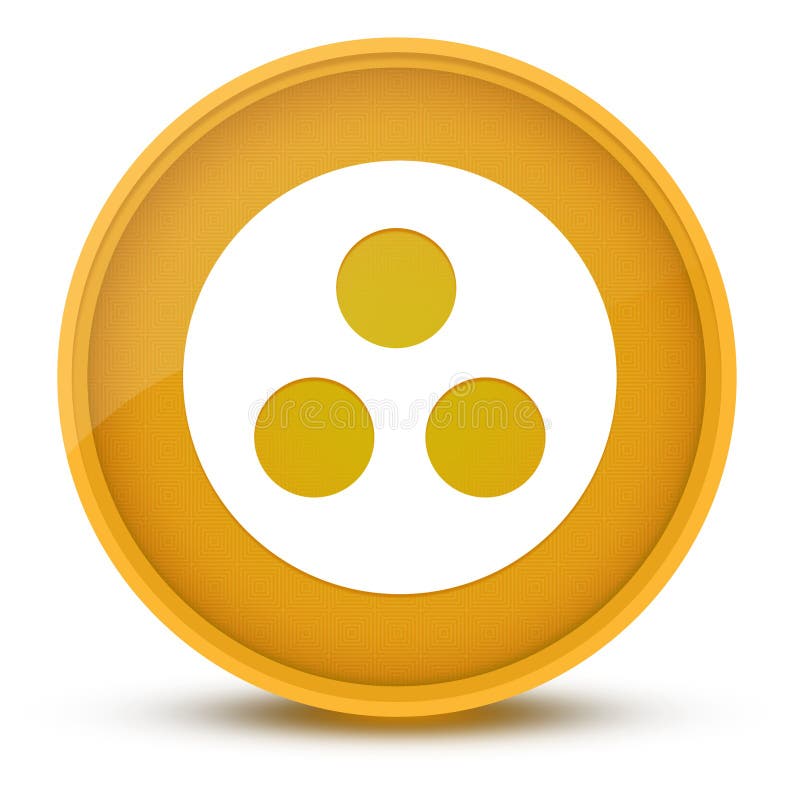 Group Work Luxurious Glossy Yellow Round Button Abstract Stock ...