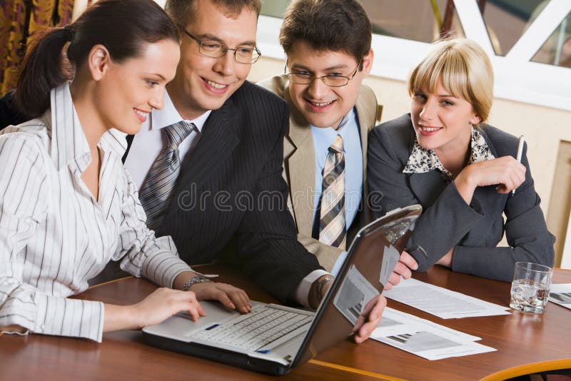 Group of workers stock image. Image of concept, male, caucasian - 3099069