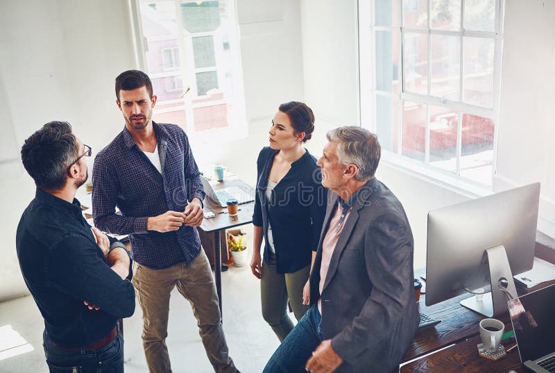 Group, Workshop and Businesspeople in Meeting for Discussion by ...