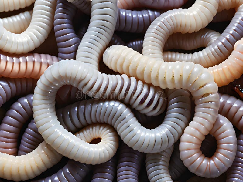 A group of worms stock illustration. Illustration of black - 310280577