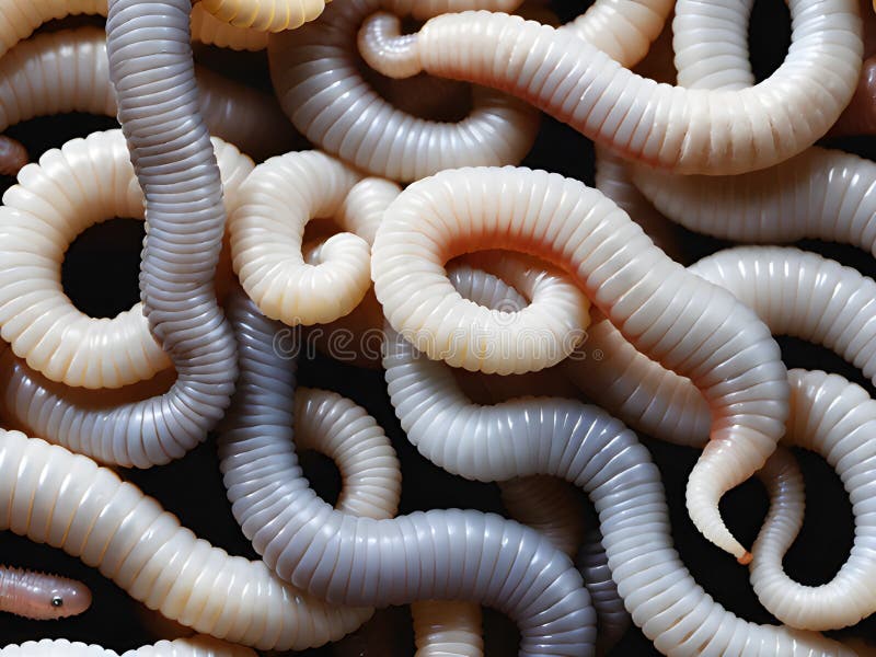 A group of worms stock illustration. Illustration of millipede - 310280586