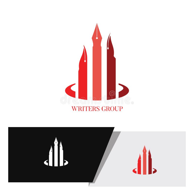 Group of writer logo stock vector. Illustration of personal - 250532846