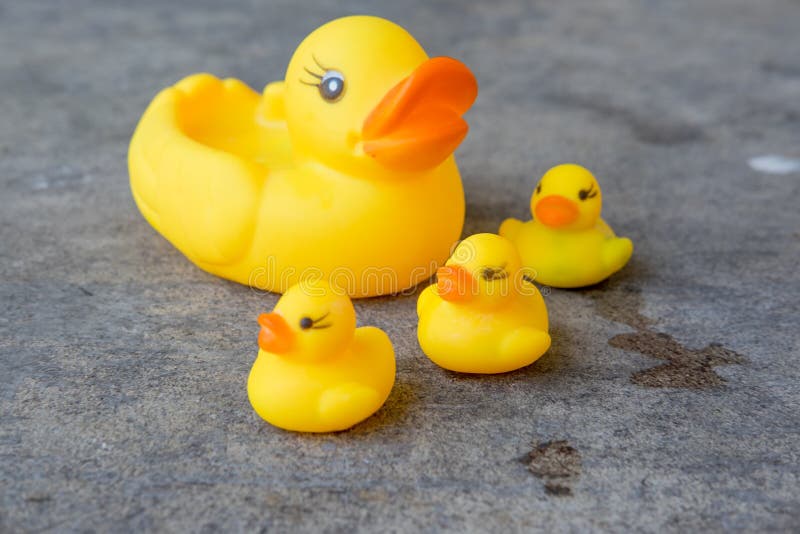 Group of Yellow Rubber Duck Stock Photo - Image of float, play: 87728828