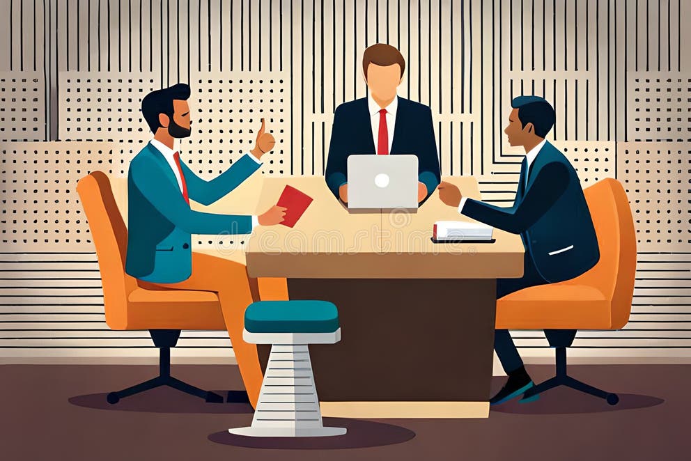 Group of Young Business People Collaborating, Solving Problems ...