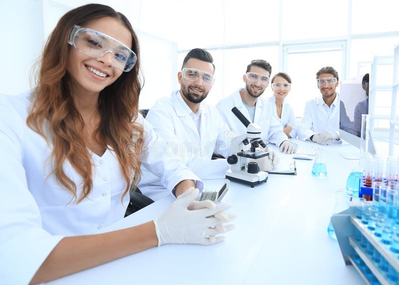 Experimentation in the Laboratory for Hydrogen Production Stock Image ... Experimentation in the Laboratory for Hydrogen Production Stock Image ...