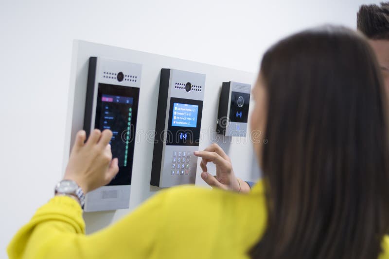 Group of Young Handsome Engineers Working on Electronics Components ...