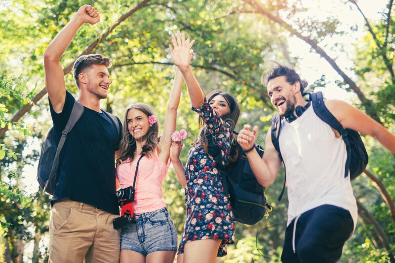 Group of Young People Having Fun in Park Stock Photo - Image of ... Group of Young People Having Fun in Park Stock Photo - Image of ...