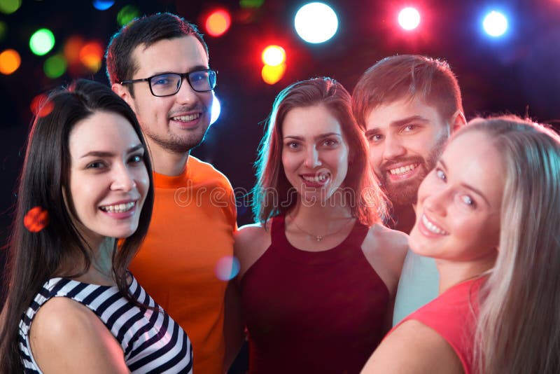 Group of Young People Having Fun at Party Stock Photo - Image of ...