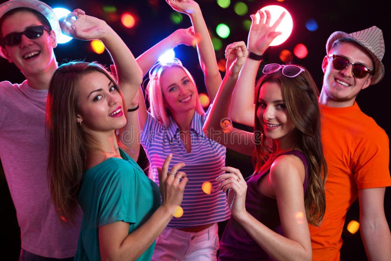 Group of Young People at Party Stock Photo - Image of crowd, carefree ...