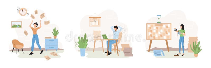 Group of Young People Showing Good Productivity Performance at Work ...