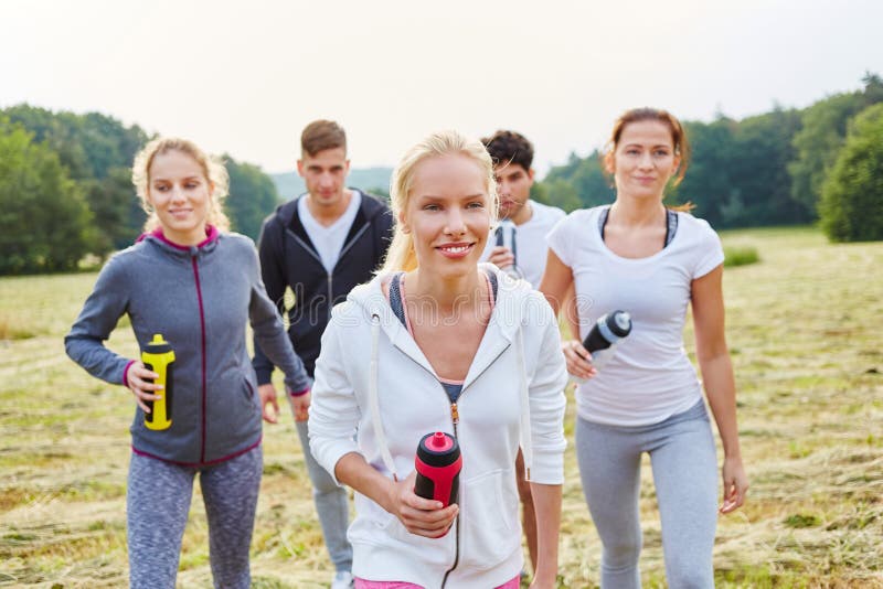 Group of Young People Taking a Break Stock Image - Image of movement ...