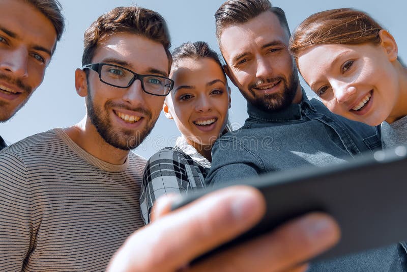 Group of Young People Taking a Selfie. Stock Image - Image of descent ... Group of Young People Taking a Selfie. Stock Image - Image of descent ...