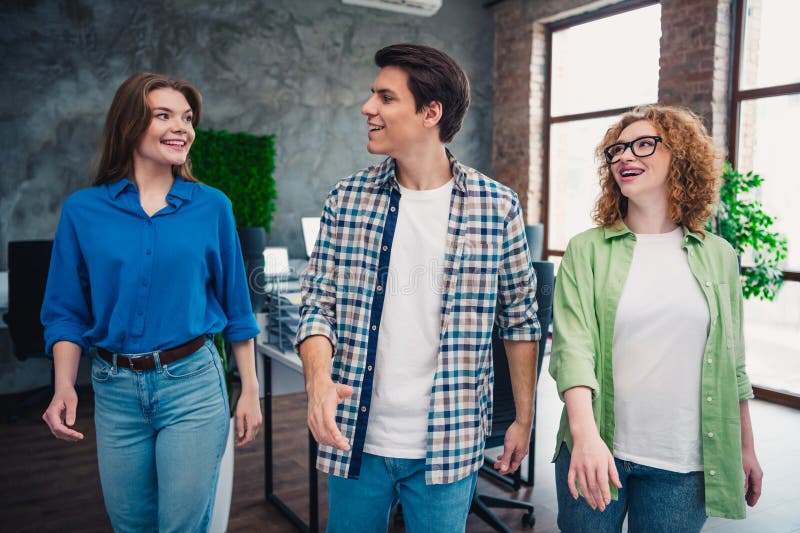 Young Professionals Working Together in a Modern Office Environment ...