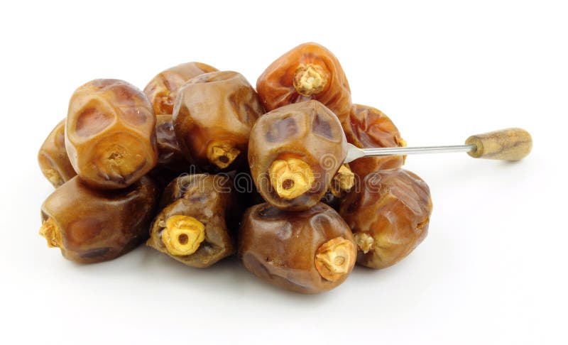 Group of Zamli Dates stock image. Image of ingredient - 232231265