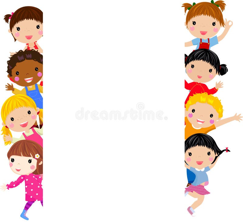 Groupe D'enfants Ayant L'amusement Illustration de Vecteur ... Groupe D'enfants Ayant L'amusement Illustration de Vecteur ...